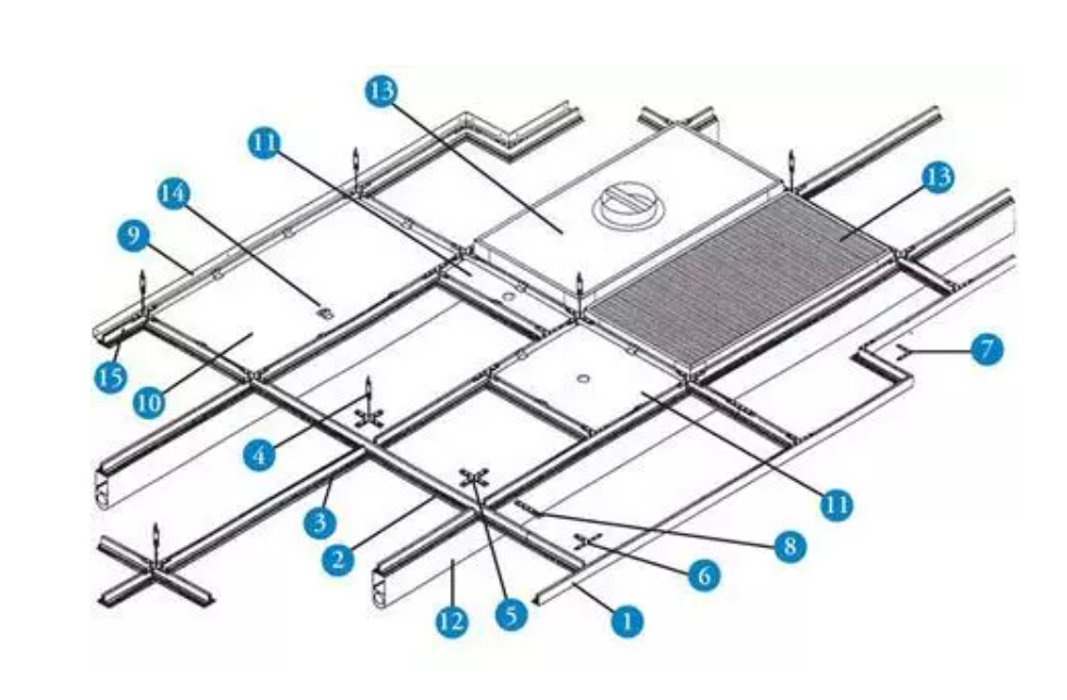 News - Cleanroom FFU Ceiling Joist Syestem